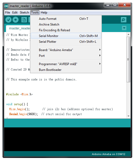 I2c Use I2c To Receive Data From Arduino Uno Realtek Iotwi Fi Mcu Solutions