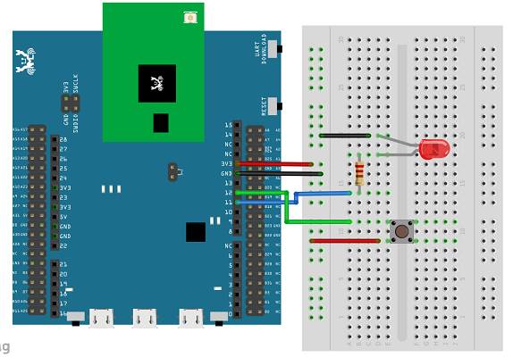 Gpio Use Gpio Interrupt To Control Led Realtek Iotwi Fi Mcu Solutions