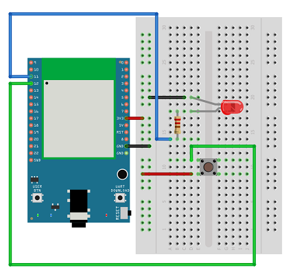 Gpio Use Gpio Interrupt To Control Led Realtek Iotwi Fi Mcu Solutions